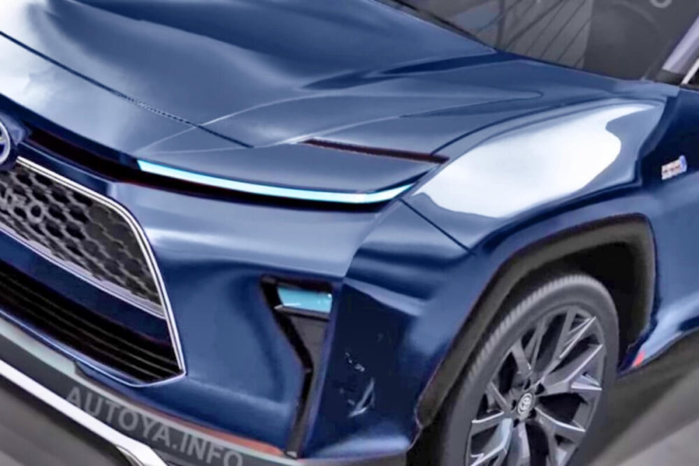 トヨタ RAV4が2024年にフェイスリフト？新世代キーンルック採用で顔つき洗練 | MOBY [モビー]