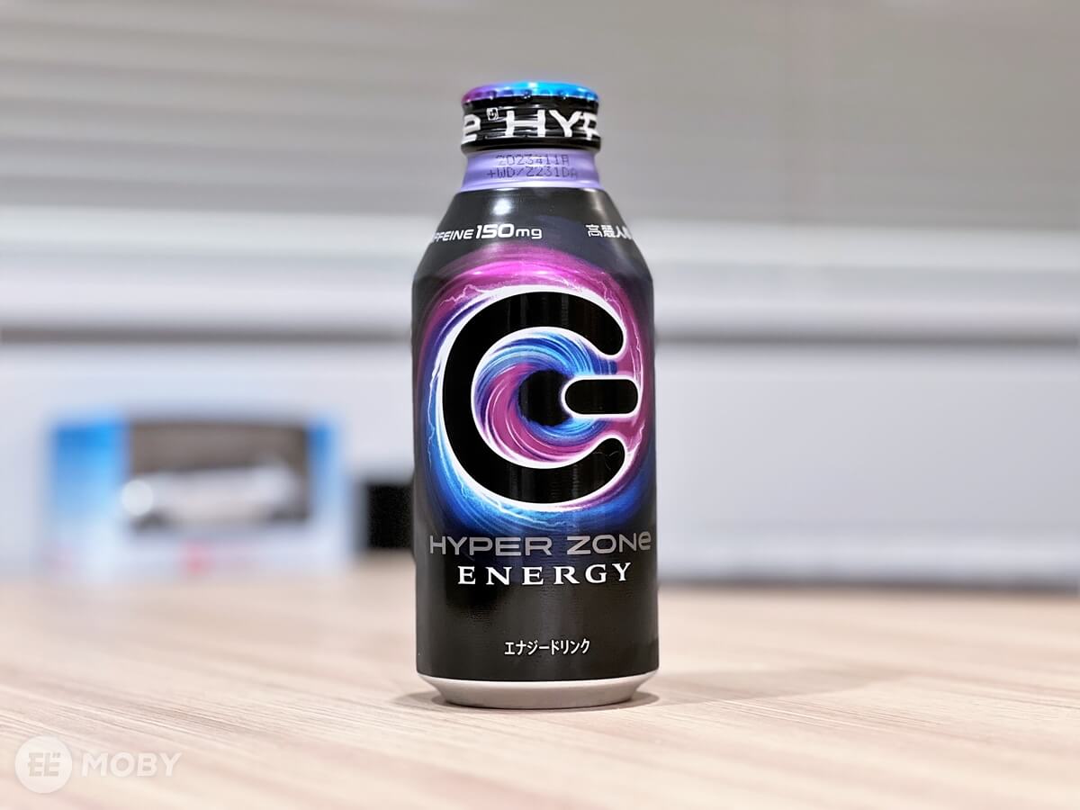 ドライブにはエナドリ！リキャップ缶採用の新作「HYPER ZONe」が“濃い” | MOBY [モビー]