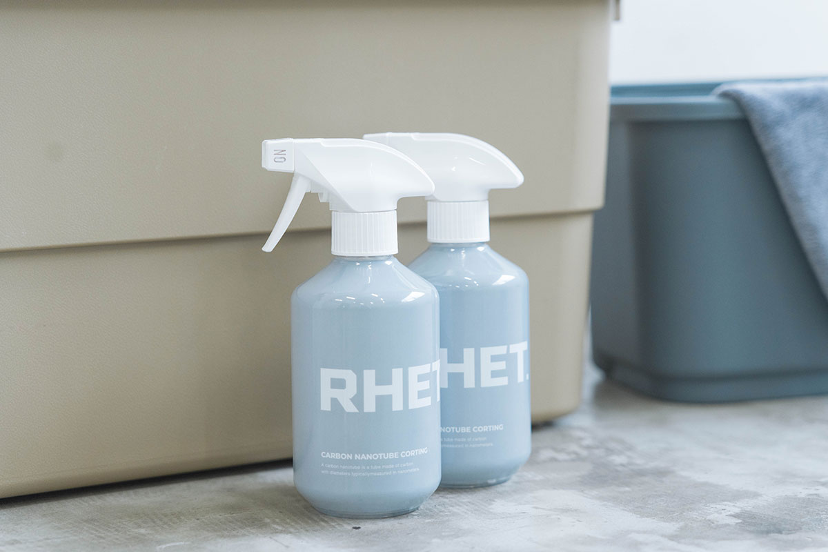 MOBYからカーケアブランド『RHET.』が誕生！製品第一弾は次世代型撥水コーティング | MOBY [モビー]