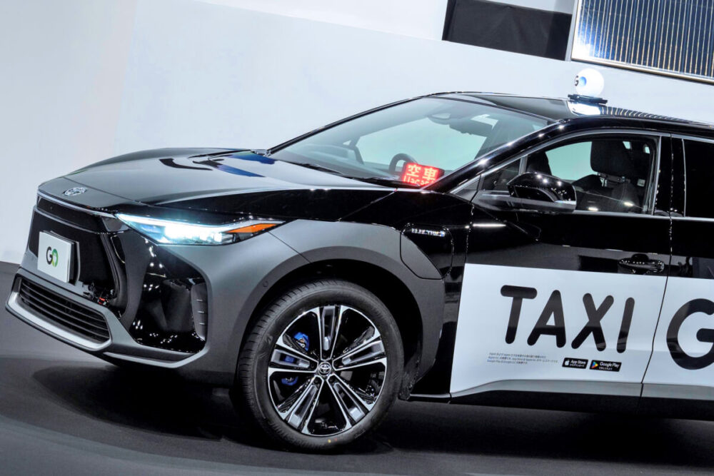bZ4Xやアリアなど最新国産EV最大2500台がタクシーに！GXプロジェクト開始 | MOBY [モビー]