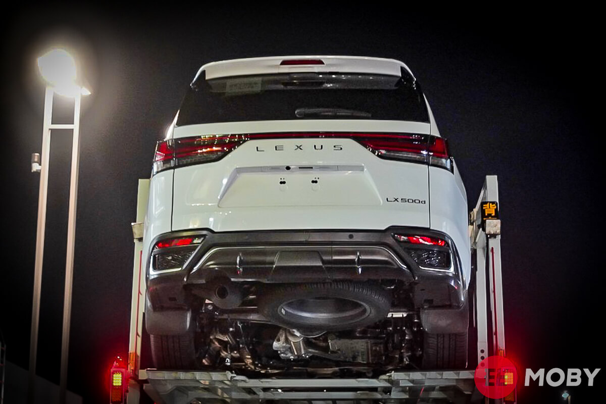 日本未発表！レクサスLXのディーゼル車を目撃、「LX700h」投入にも期待 | MOBY [モビー]