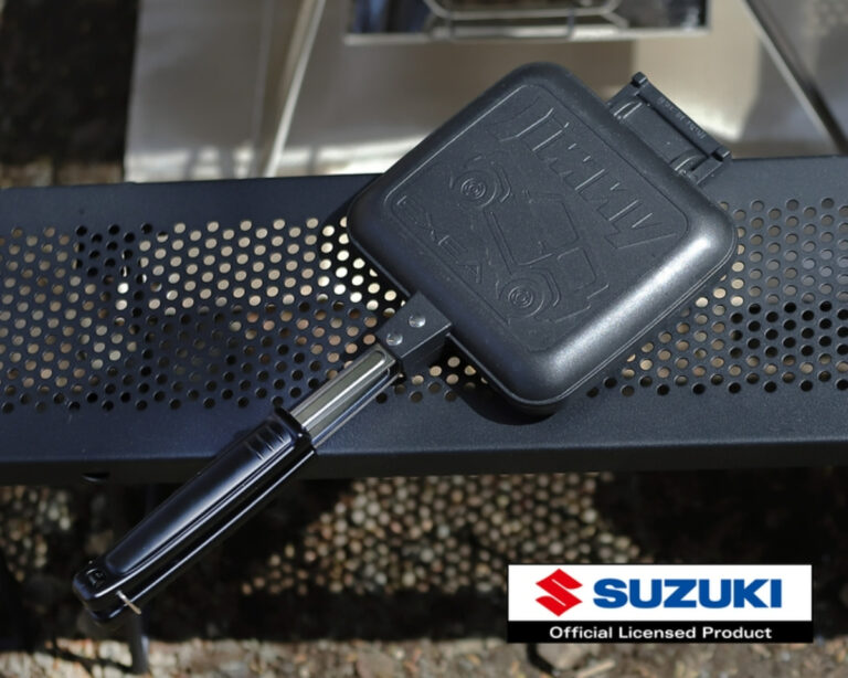 「食べるジムニー！」ロゴとイラストの焼き目がつくスズキ公認のホットサンドメーカー発売 | MOBY [モビー]