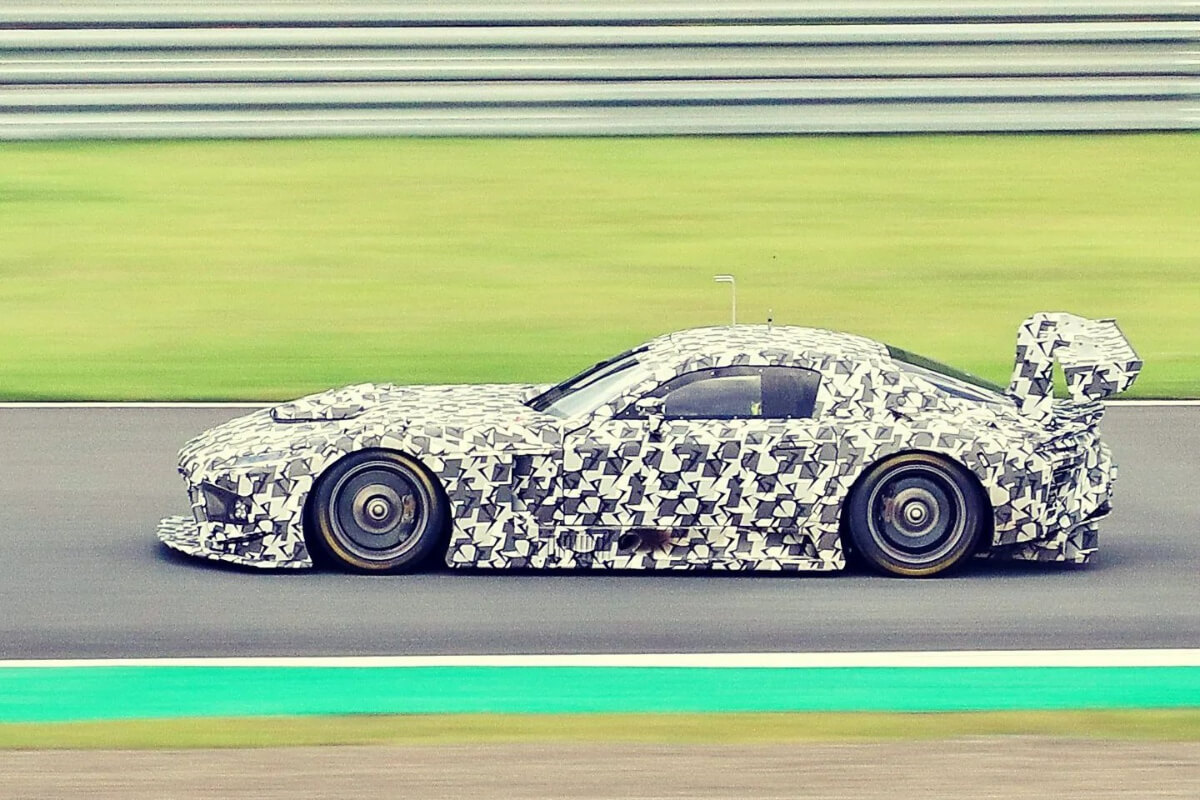 『GR GT3 Concept』実車テストカーもてぎに登場！“戦うレクサス”の顔つきに | MOBY [モビー]