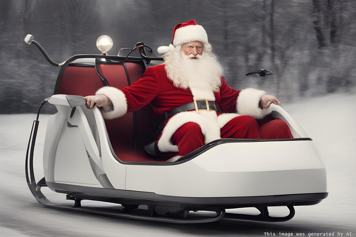 「まだトナカイでそり引いてるの？」…サンタクロースも“EVシフト”？英の皮肉なジョークニュース | MOBY [モビー]