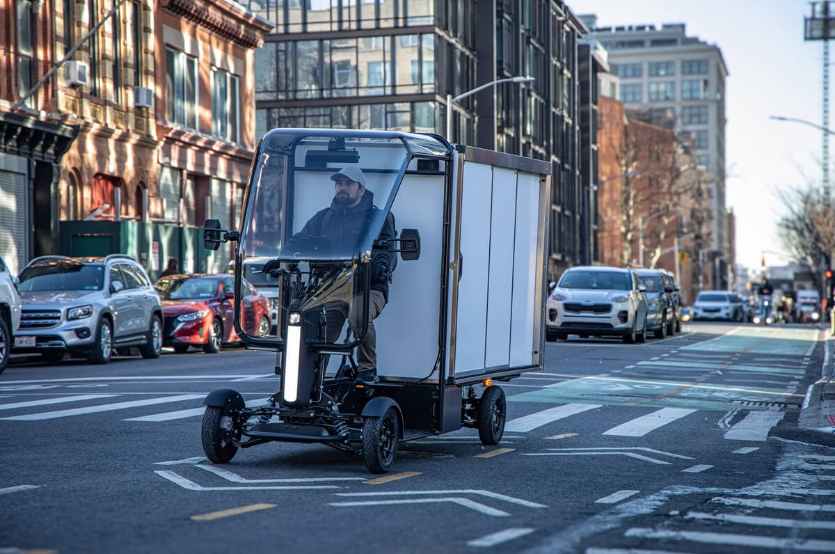 「日本にはどうかな？」ラストマイル配送向けの“電動アシスト付き4輪自転車”「Fastport」発表 | MOBY [モビー]