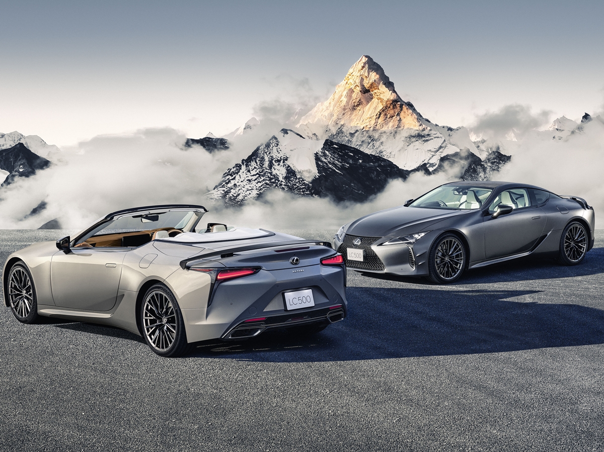 レクサスのフラグシップクーペ「LC」に集大成となる特別仕様車“PINNACLE”登場 | MOBY [モビー]