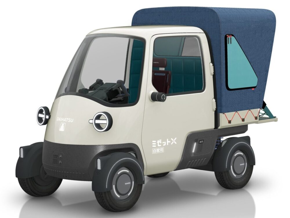 ダイハツがJMS関西で「ミゼットX 大阪Ver.」初公開！大阪城マーク採用で地元開催盛り上げ | MOBY [モビー]